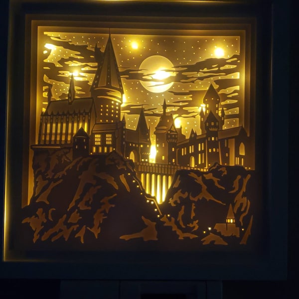 Home | House Paper Flower Shadow Box Frame - Etsy