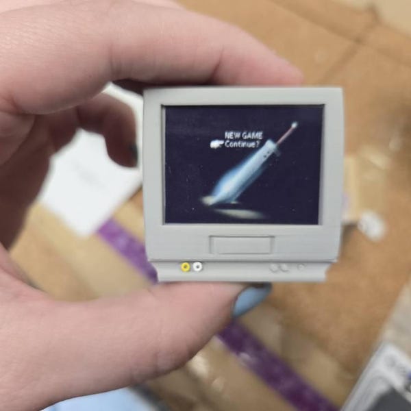 90s Retro Miniature PC - 7 Pieces - Customize Monitor With Any Image ...