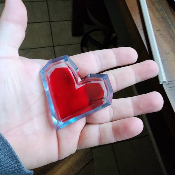 Legend of Zelda Heart Container - Etsy