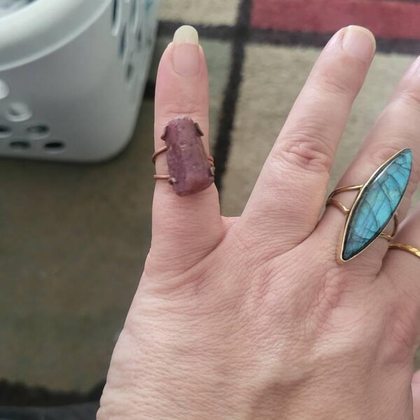 Linarite Smooth Oval Shape Cabochon/40x19x5mm/handmade/healing Stone ...