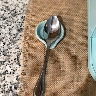 Tea Spoon Rests, Small & Mini Spoon Rests, Perfect Gift for the Coffee ...