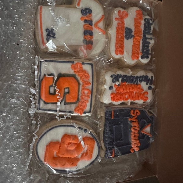 Clemson University Sugar Cookies - Etsy