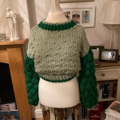 Social Bubble Jumper Digital Download Sweater Knitting Pattern ...