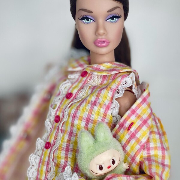 Paperark - DOOARE - DOLL BODY ( Without Head ) 1/6 Ooak Blythe Monster ...