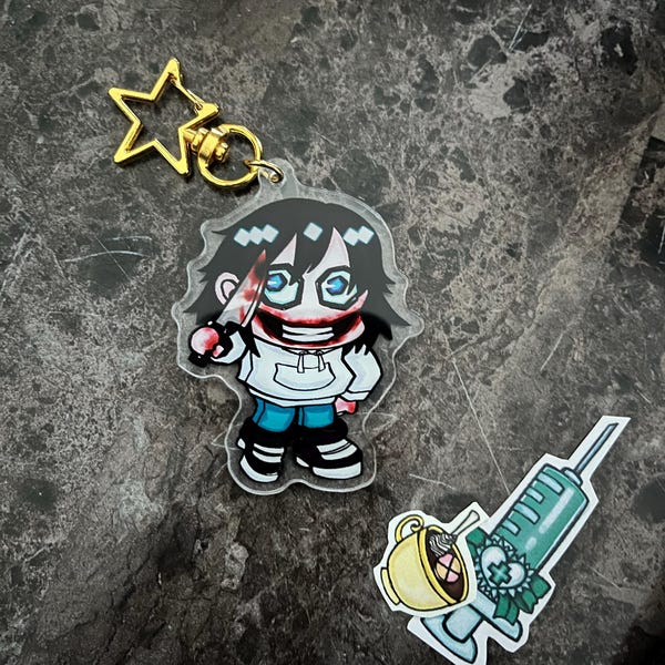 Creepypasta Keychains - Etsy