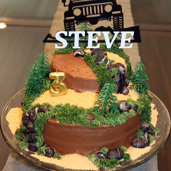 ATV Personalized Cake Topper - Etsy