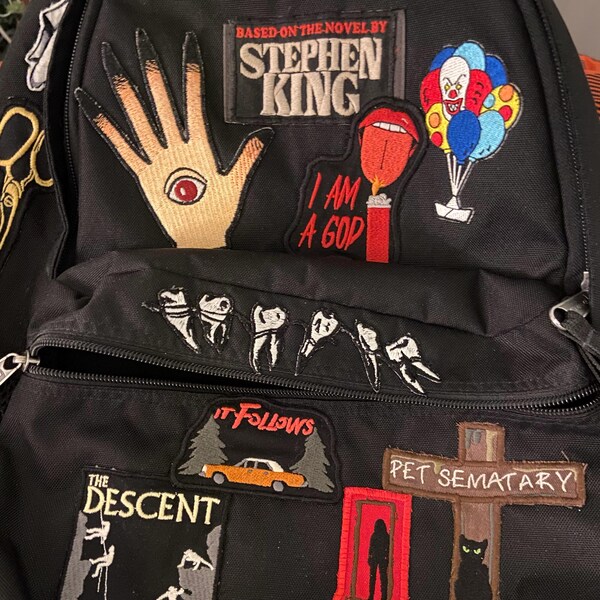 Reflective Spine Patch Embroidered Spine Iron-on Spine Patch With ...