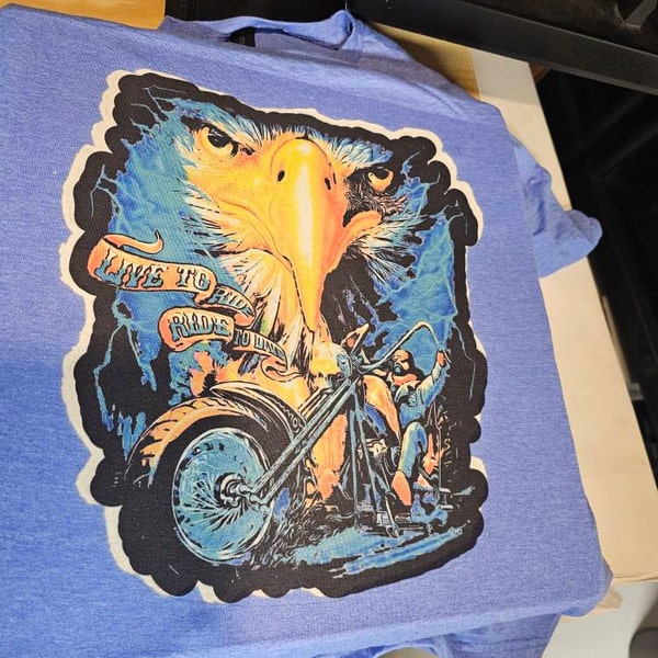 Live to Ride Biker Transparent PNG Black Knock Out Design for Black ...