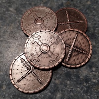 Fantasy Coins Magic Gold - Etsy
