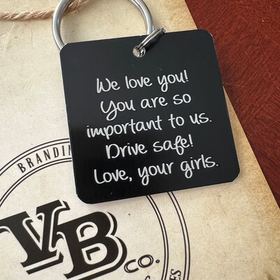 Your Handwritten Keychain Your Design Handwriting & Font Options ...