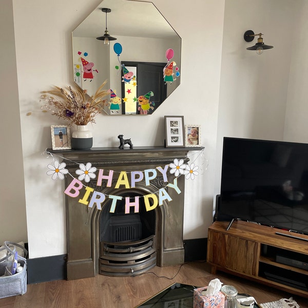 Peppa Pig Party Window Stickers, Peppa Pig Window Stickers, Peppa Party ...