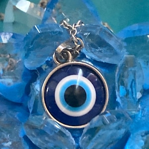 Evil Eye Rosary Cross Necklace MADE TO ORDER - Etsy