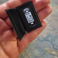 Mini 1:6 VHS A-J Titles Tapes Choose the Movie Retro Miniatures 80's ...