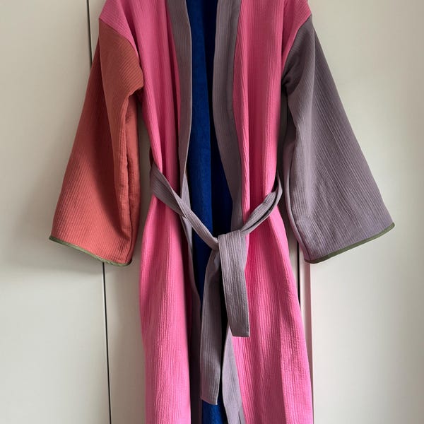 Women Robe Sewing Pattern, Wrap Dress Pattern, Bath Robe Beginner ...