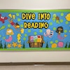 Dive Into Summer Reading Bulletin Board Kit, School, Classroom, Library ...