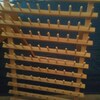 120 Spool Wood Thread Rack - Holds 120 Cones or Spools Sewing Thread ...