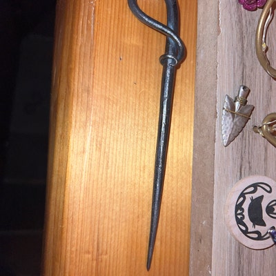 Hand Forged Eating Spike/viking Dinner Spike/eating Spike/medieval Fork ...