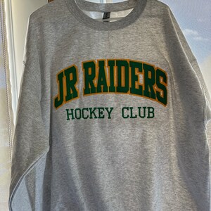 CUSTOMIZABLE TEXT Embroidered Quarter Zip Sweatshirt, Team Sweaters ...