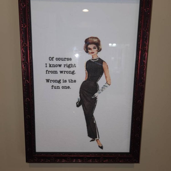 Metallic Ornate Red Picture Frame- Victorian Gothic Picture Frame- A5 ...