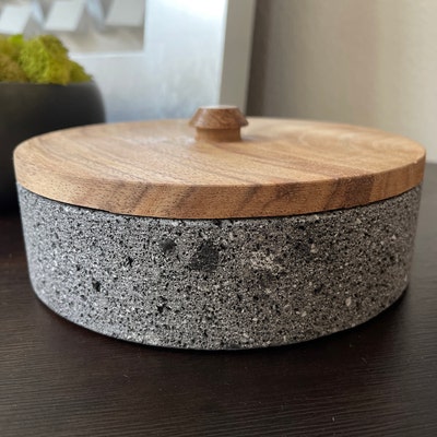 Stone & Wood Tortillero Tortilla Warmer Authentic Mexican Black Stone ...