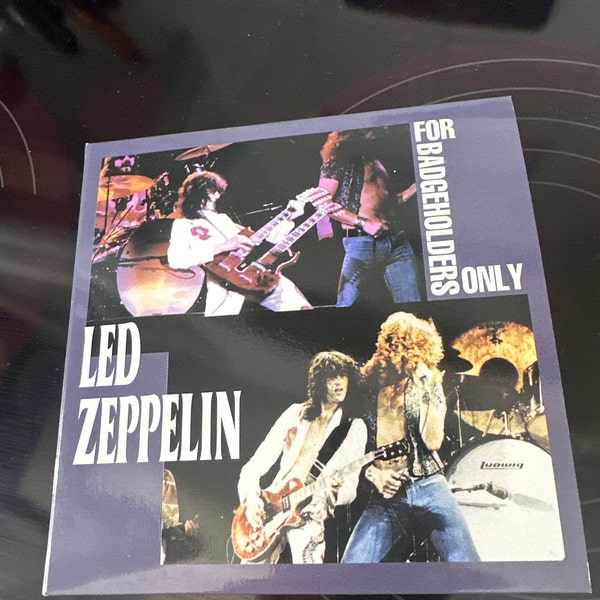 Led Zeppelin - Rare 3 CD Set - Standing in the Shadow - Long Beach, Ca ...