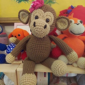 Chango and Changa Monkey Crochet Pattern - Etsy