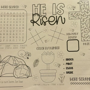 50 Card Printable Creation Story Bingo, Bible Bingo, Bible Games for ...