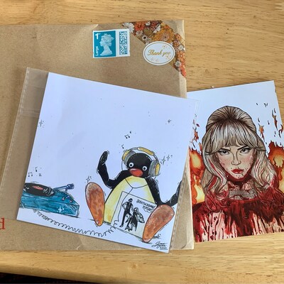 Tutter Mouse Baking Birthday Card Greetings Card by Graceowenart 5.8 X ...