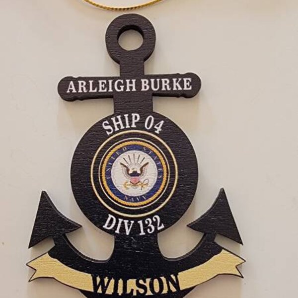 Custom US Navy Ships Metal Sign With Led Light, Battleship Metal Sign ...