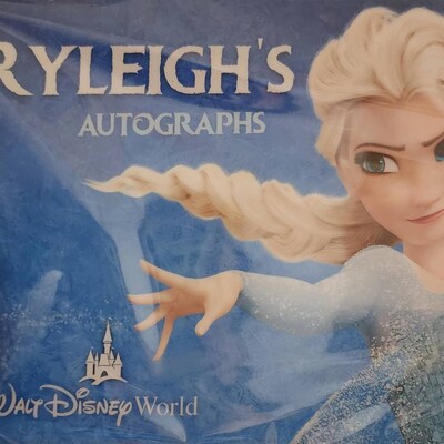 Personalised Moana Autograph Book Disneyland / Disney World - Etsy