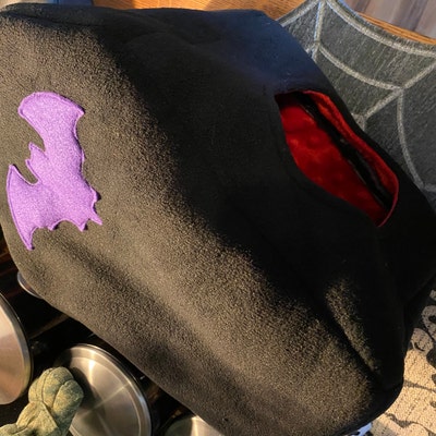 Large Fleece Coffin Bed, Drac Inspired Design, Halloween Pet Bed, Cat ...