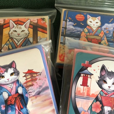 Mini Cards With Envelopes, Tiny Note Cards, Small Envelopes for Gift ...