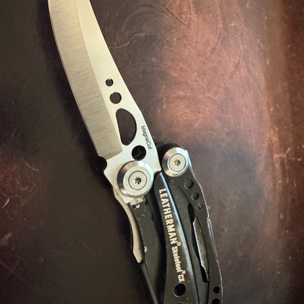 Custom Blade for Leatherman Skeletool in Magnacut Steel - Etsy