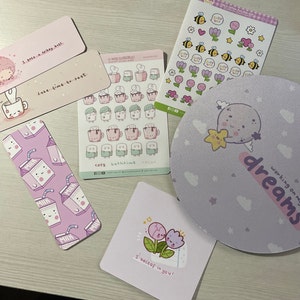 Satsuma the Cat Kawaii Waterproof A5 Vinyl Sticker Sheet | Etsy