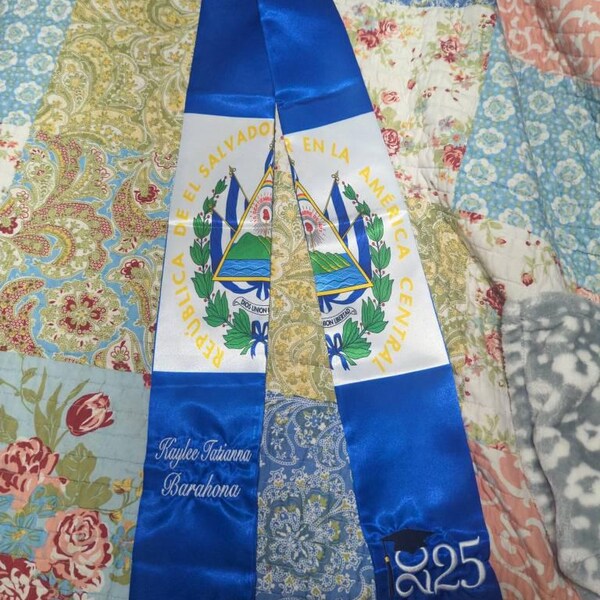 Myanmar Burma Flag Graduation Sash/stole International Study Abroad ...