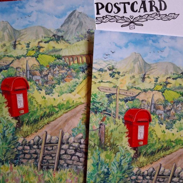 British Countryside Scene Postcards | 1-5pc | A6 | England, Scotland ...