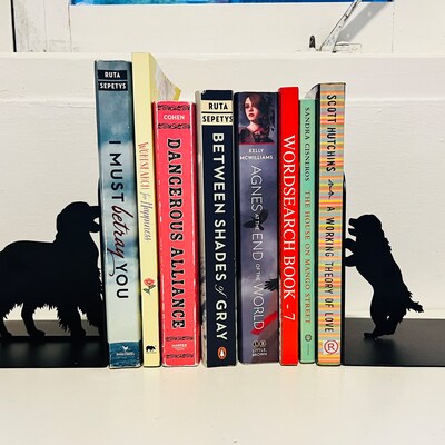 Personalized Bookends A Z, Custom Metal Letters Teacher Gifts ...