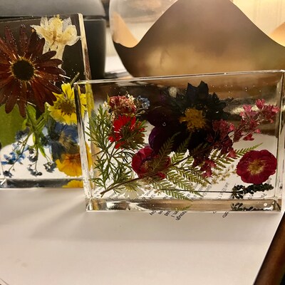 Portrait Wedge Silicone Mold Glossy Display Mold for Resin Wax or ...