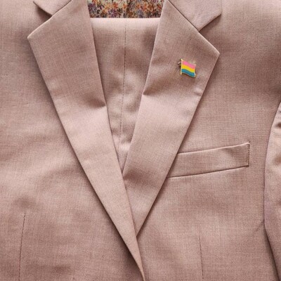 Lesbian Sunset 5 Stripes Lapel Pin 3/4 X 5/8 - Etsy