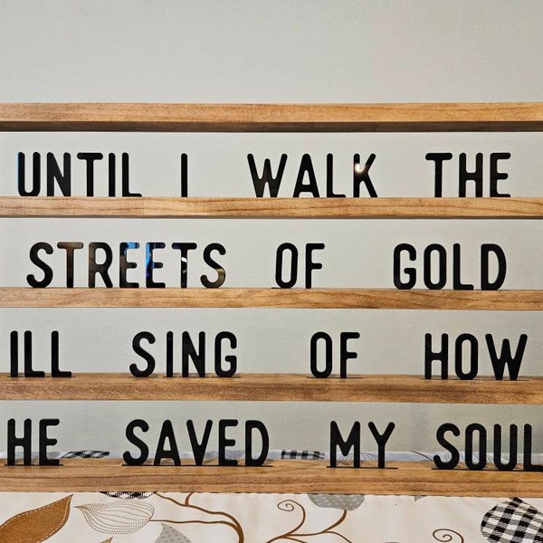 Letter Board Ledge, Set of 3 24 Ledges, Homework Station Decor, Letter ...