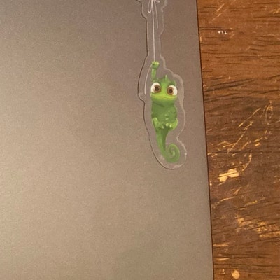 Pascal Mickey Balloon Rapunzel Tangled Transparent Phone Stickers ...