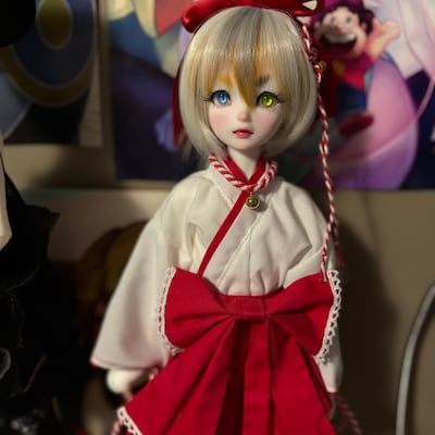 BJD Doll Clothes MSD MDD Kumako Cardigan Sweater Knitted Coat for 1/4 ...