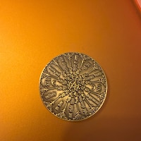 Witch's Wheel Spinning Oracle, a Collectable Coin for Divination and ...
