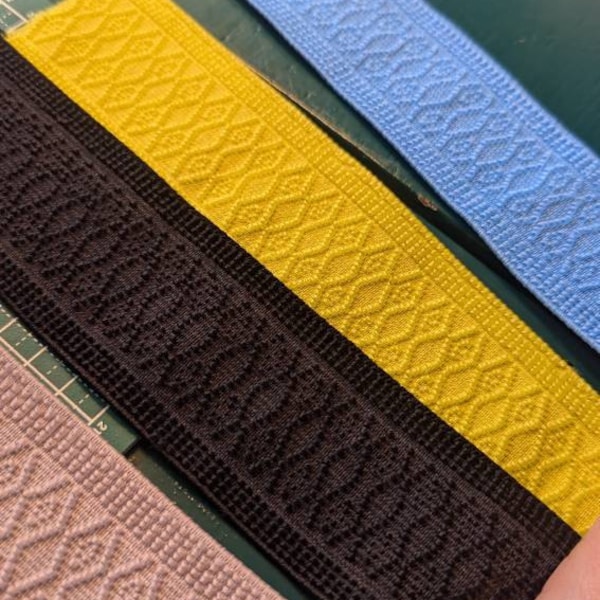 2 Inch Elastic 50MM Jacquard Elastic Band,clothing Accessories -1 Yard ...