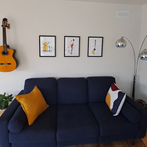 SKIING ART SET of 3 Prints 1 of Them for Free! Special Offer Mountain ...