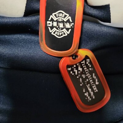 Football Dog Tag Necklace Custom Engraved Dog Tag Necklace Choose Tag ...