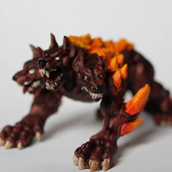 Cerberus Hellhound Miniature for Dungeons and Dragons - Etsy