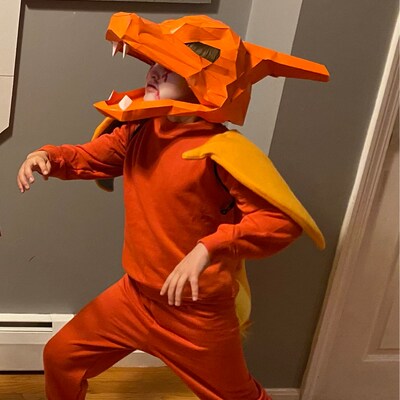 Charizard Paper Mask & Wings - Etsy