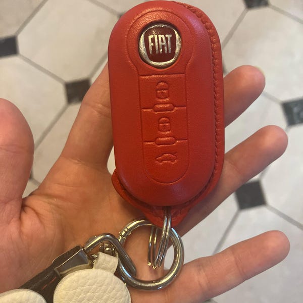 2023 2024 Mini Cooper S JCW Key Fob Cover, Leather Key Case for Keyless ...