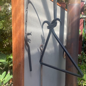 Sneaky Snake Hand Forged Garden Ornament-great for Scaring - Etsy